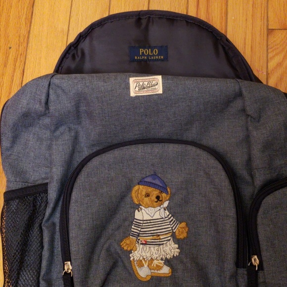 Polo Ralph Lauren | Accessories | Rare Ralph Lauren Polo Bear Backpacks ...